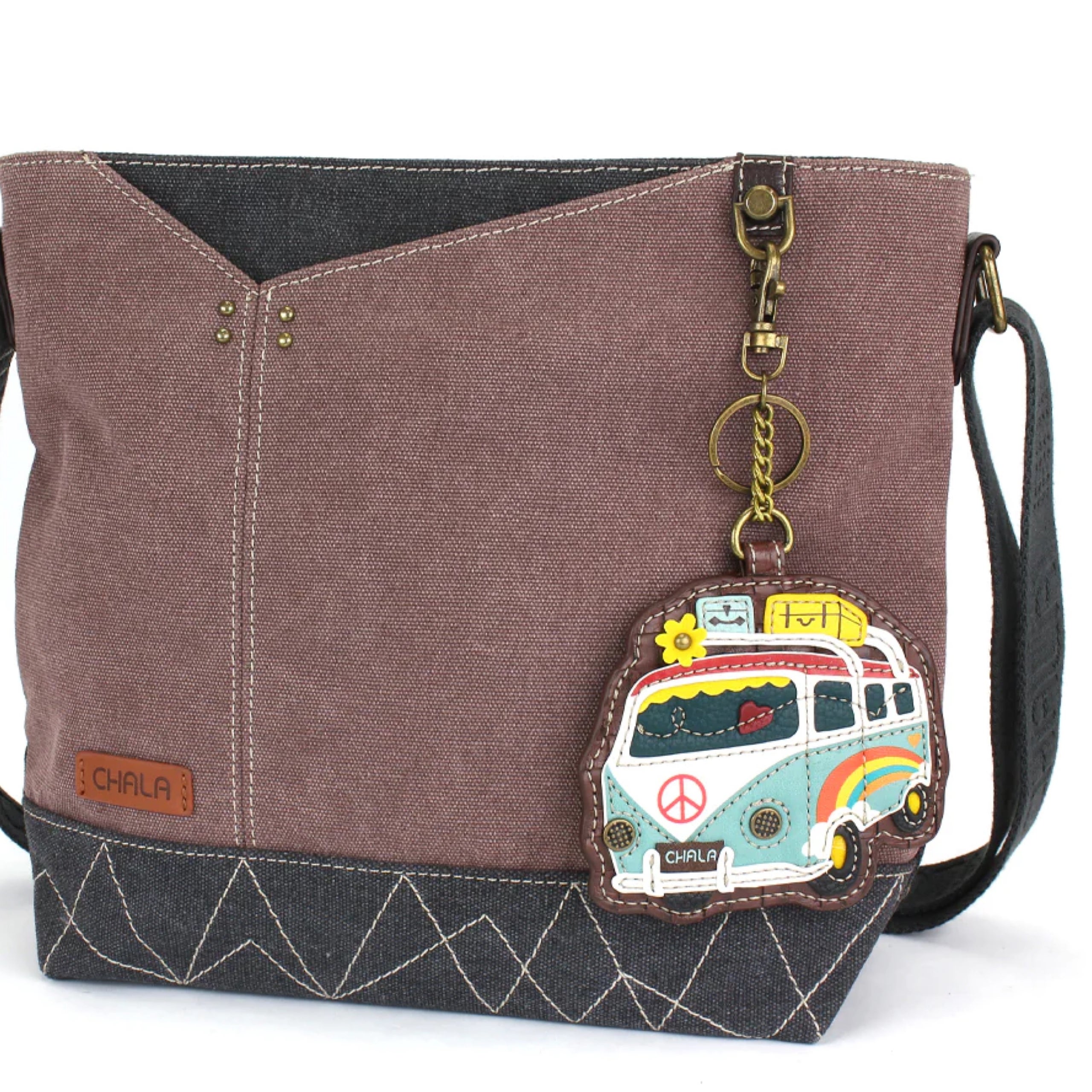 Prism Crossbody - Bus - Mauve | My Honeybee